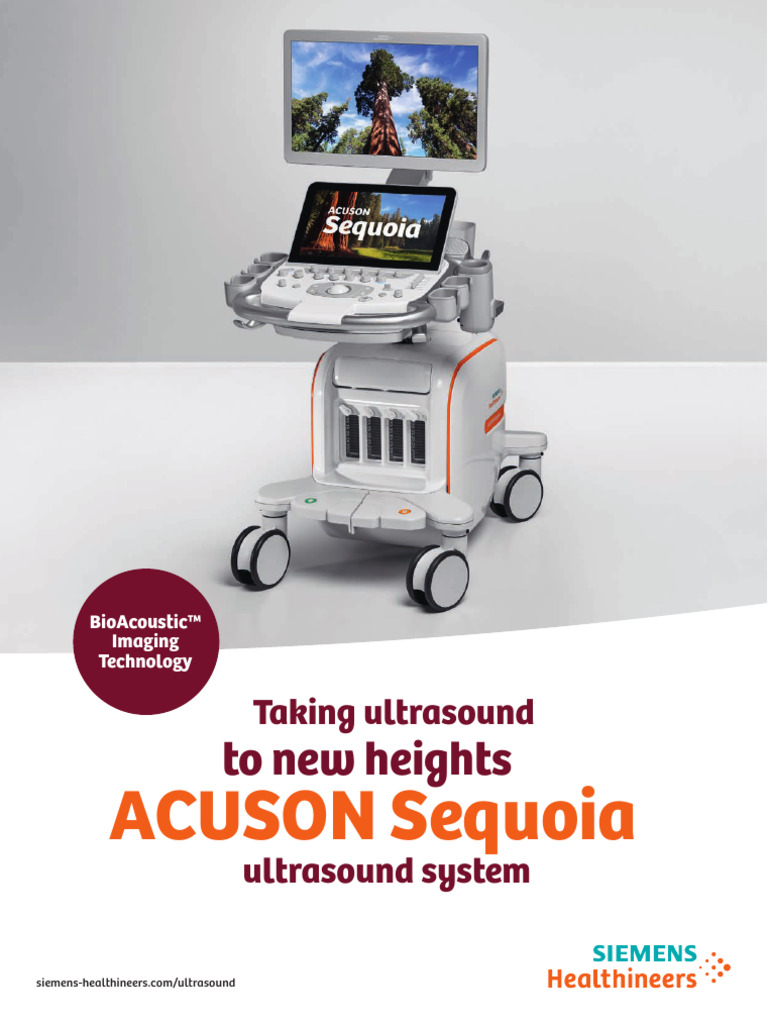 Ultrasound - ACUSON Sequoia Brochure | PDF | Medical Ultrasound ...