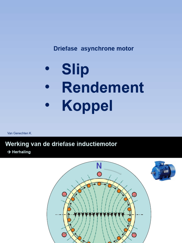 6E 20-21-3f-ASM Deel4 Slip Vermogen Rendement Koppel | PDF