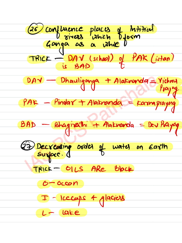 One Liner Tricks For Prelims (Part 2) | PDF | Persian Gulf | Baltic Sea