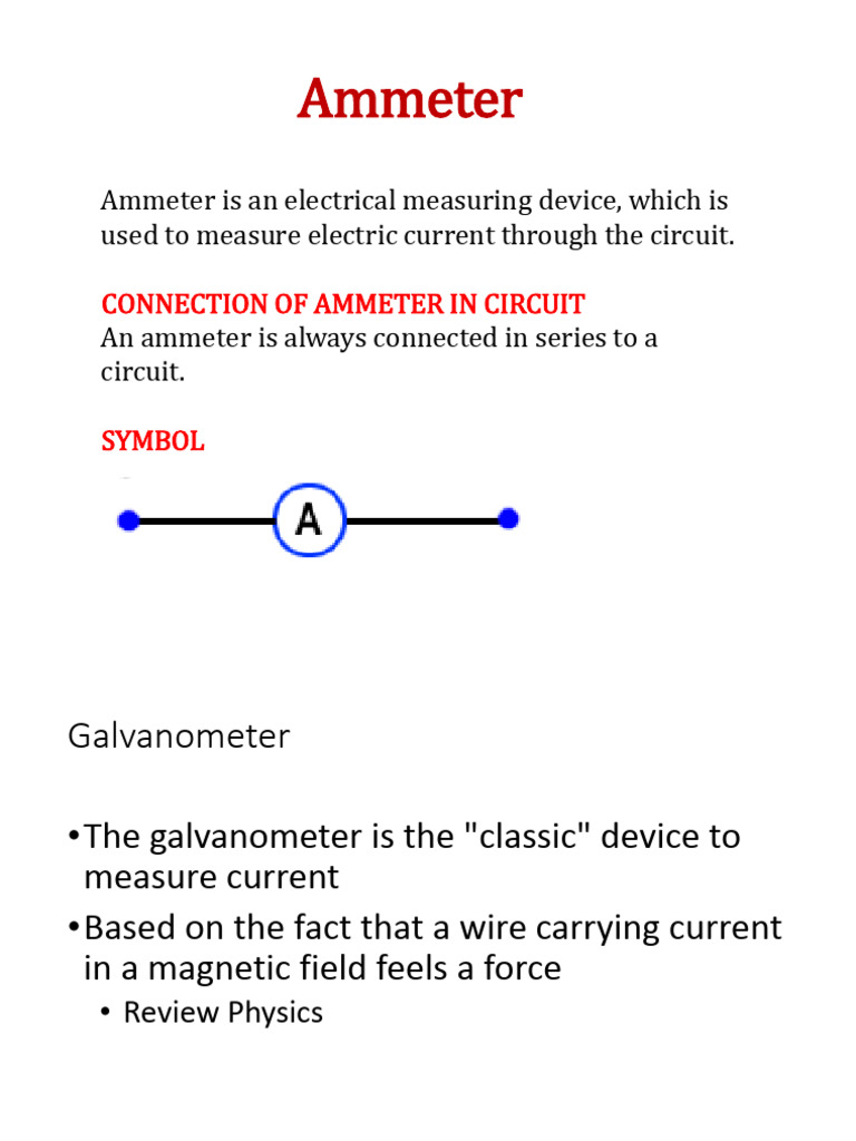 Ammeter And Voltmeter Pdf Amplifier Voltage