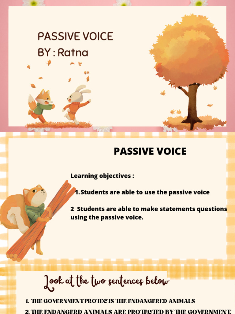 Understanding Passive Voice Usage | PDF | Language Arts & Discipline