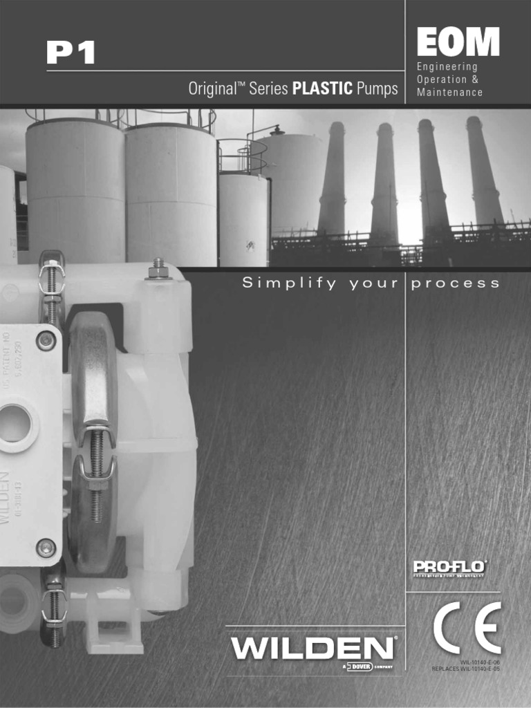 Wilden P1 Pump Manual | PDF | Pump | Valve