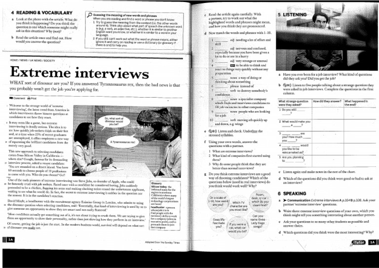 Extreme Interviews | PDF
