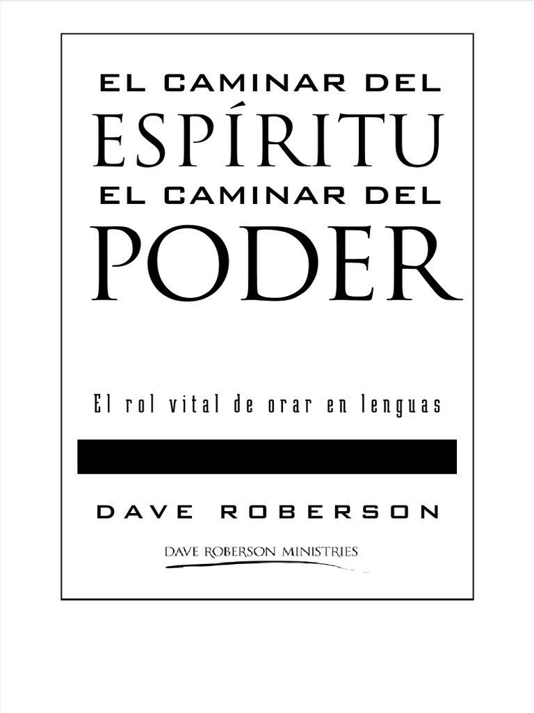Pdfslide - Tips El Caminar en El Espiritu Dave Roberson | PDF | Oración ...