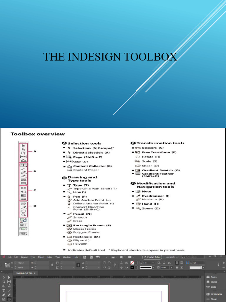 Indesign Tools | Download Free PDF | Ellipse | Button (Computing)