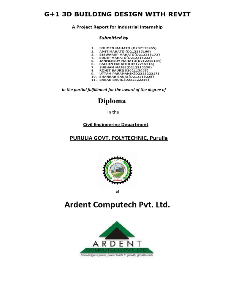 Revit 1 | PDF | Autodesk Revit | Design