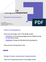 TAEPDD401 Assessment Task 1 V2.0 | PDF | Vocational Education | Safety