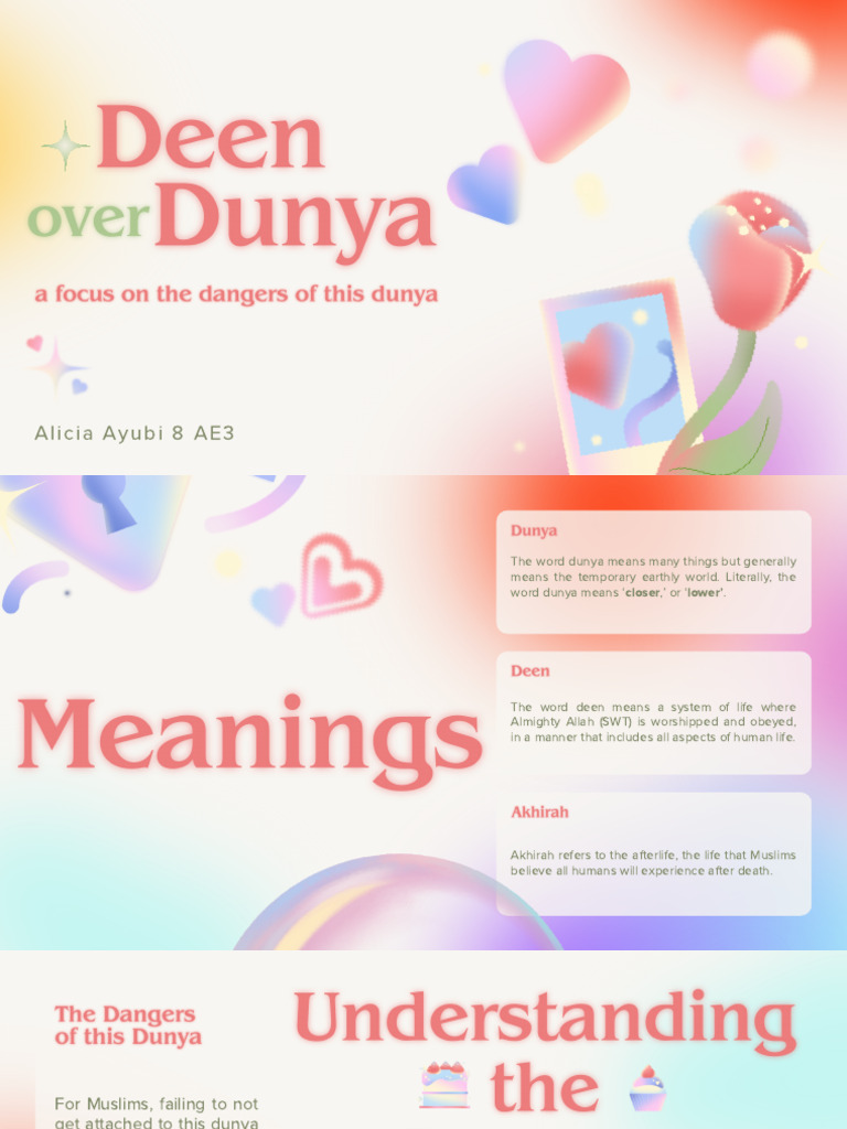 Deen Over Dunya | PDF Deen Over Dunya | PDF