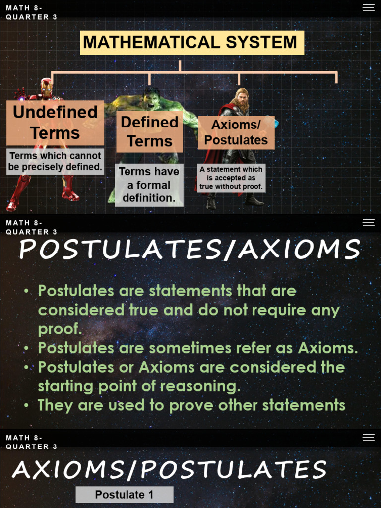 Mathematical System | PDF | Axiom | Mathematical Proof