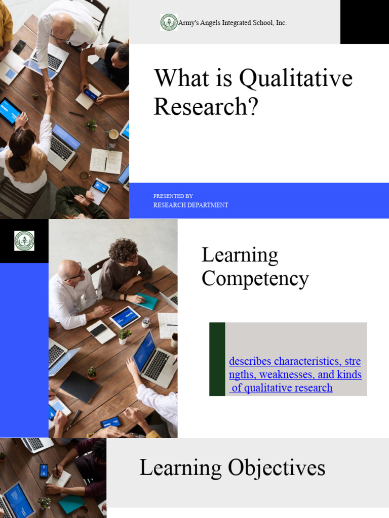 PR1 Lesson 3x | PDF | Qualitative Research | Data