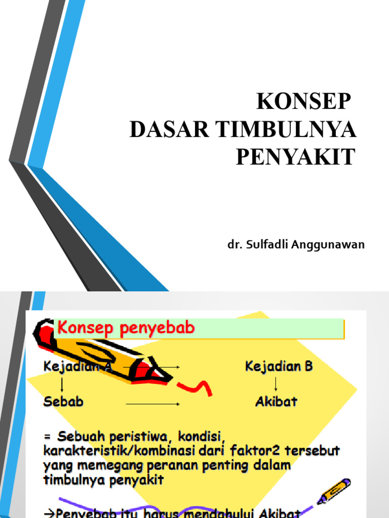 Konsep Dasar Timbulnya Penyakit | PDF Konsep Dasar Timbulnya Penyakit | PDF