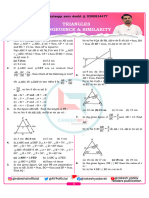 Grade8 Math Worksheet Congruency Similarity Scale | PDF