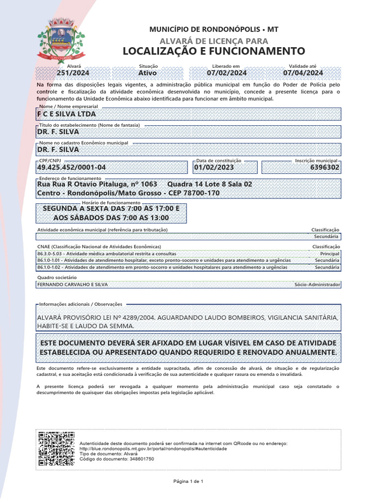 2.7.3. Prova de Inscrição No Cadastro de Contribuintes Municipal | PDF ...