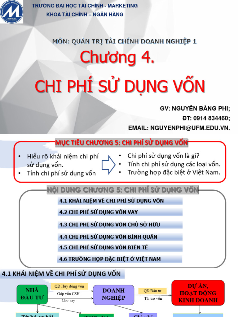 QTTC C4 ChiPhiSuDungVon | PDF