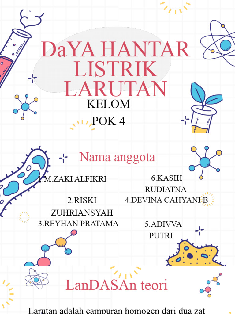 Daya Hantar Listrik Larutan Elektrolit | PDF | Kesehatan Holistik