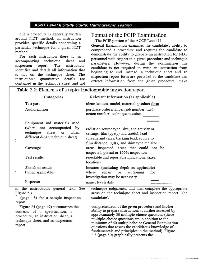 Asnt 8 | PDF | Nondestructive Testing | Specification (Technical Standard)