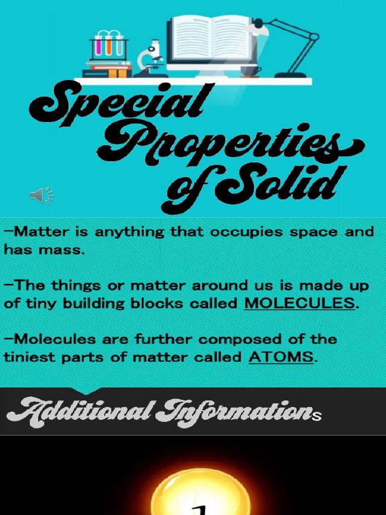 Properties of Solid | PDF