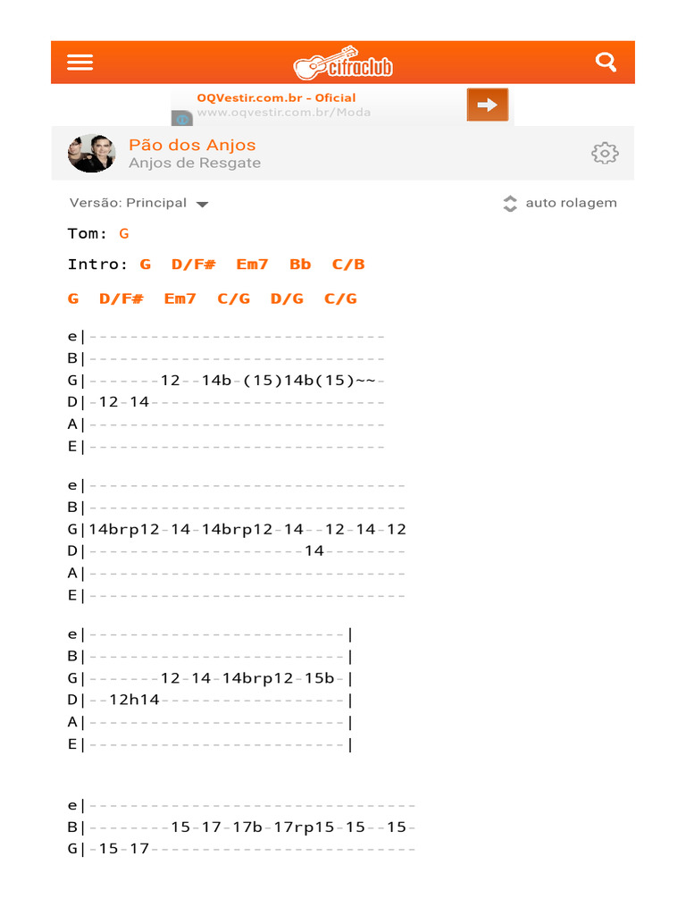 Cifra Club - Seu Site de Cifras e Tablaturas | Download grátis PDF ...