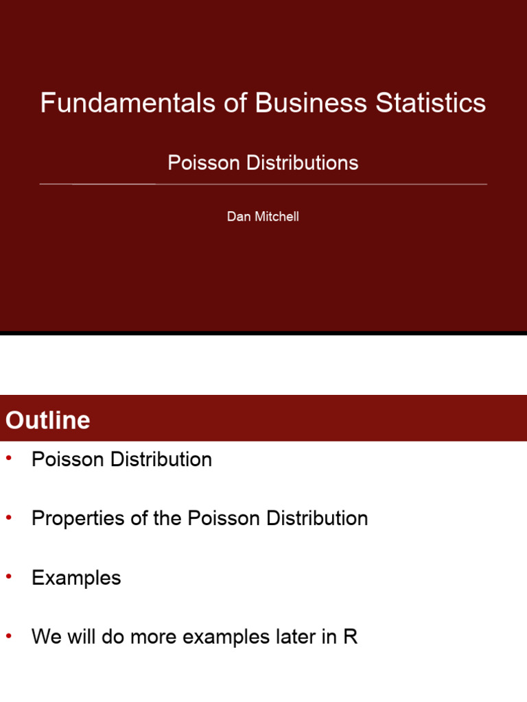 Poisson Distribution | Download Free PDF | Poisson Distribution ...