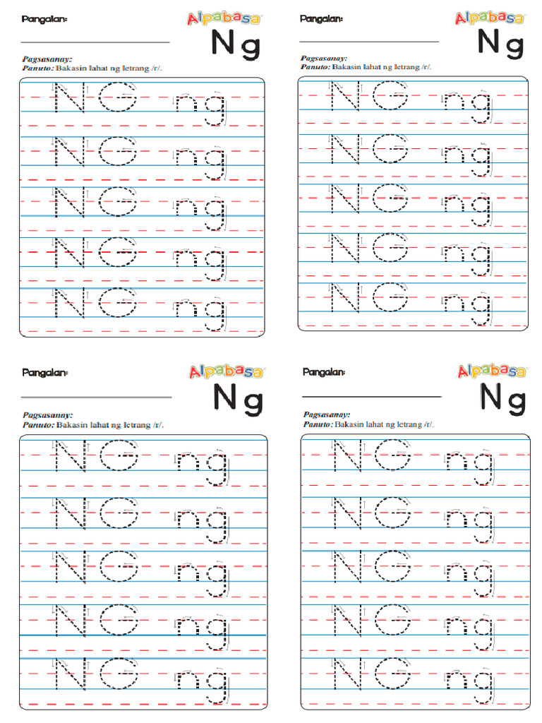 Alpabasa Letters Writing | PDF