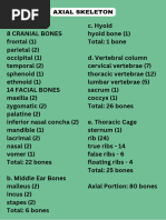 Human Skeleton All Bones Chart | PDF | Musculoskeletal System ...