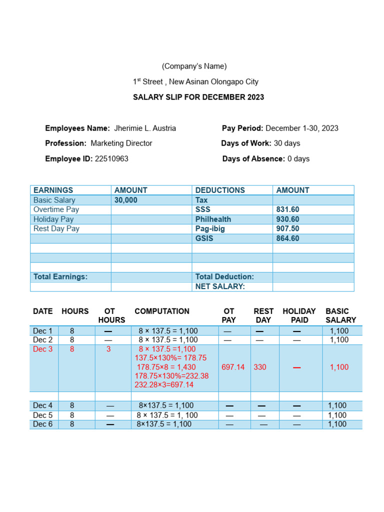 Business Math | PDF | Salary | Government