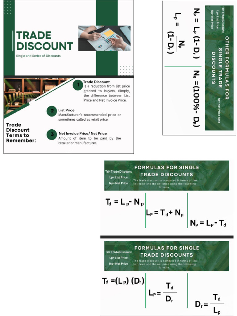 Trade Discount | PDF