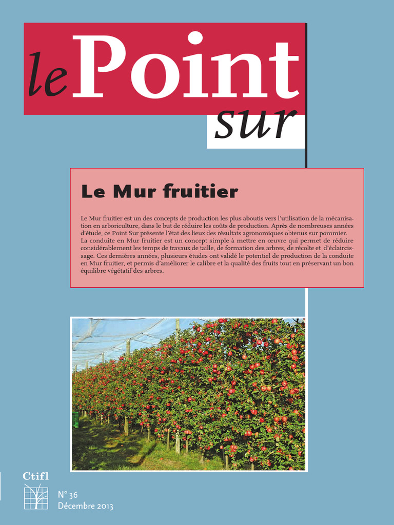 Mur Fruit | PDF | Verger | Haie