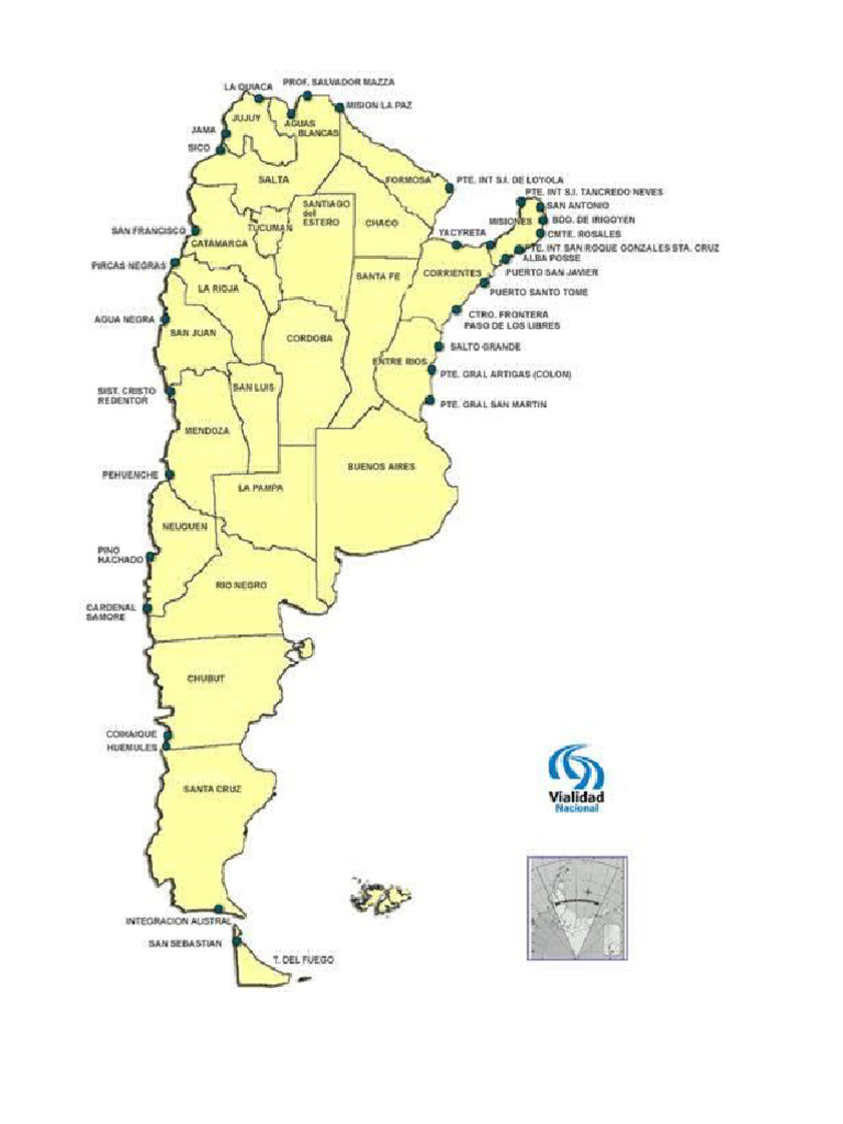 Mapa de Fronteras | PDF