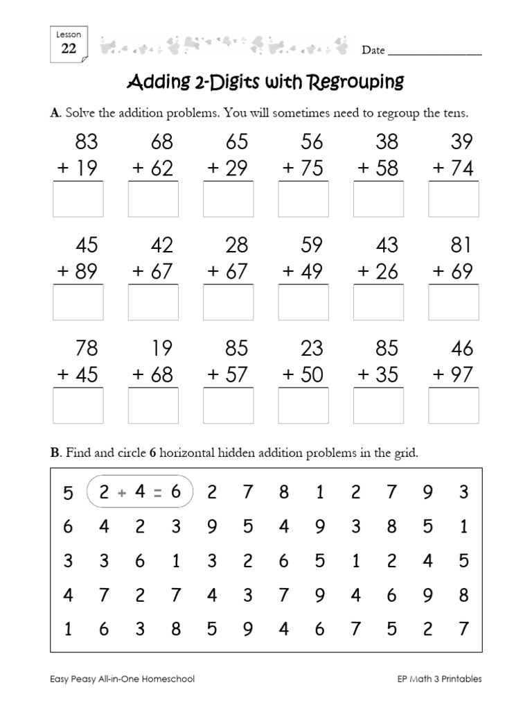 Addition and Subtraction 2024 | PDF | Mathematics