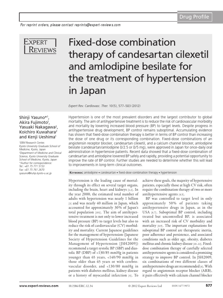 Opa 1 | PDF | Hypertension | Blood Pressure