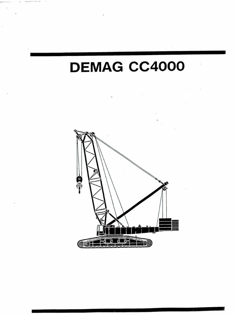 DEMAG CC4000 50ton | PDF