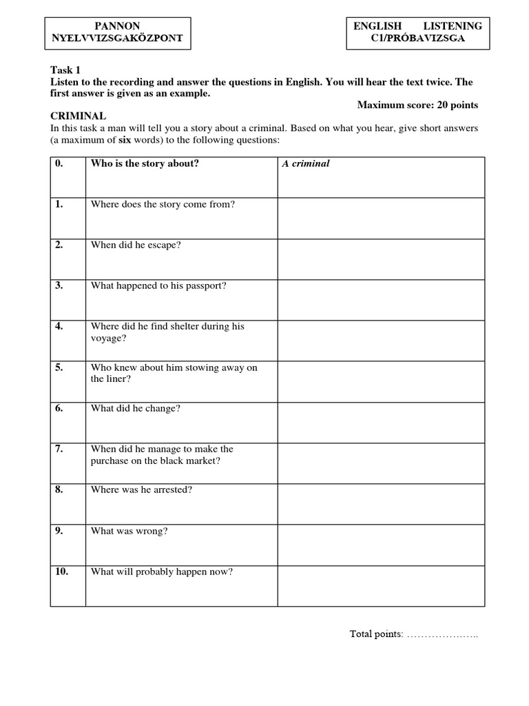 C1 English Listening Exam Practice | PDF | Mental Processes | Neuroscience