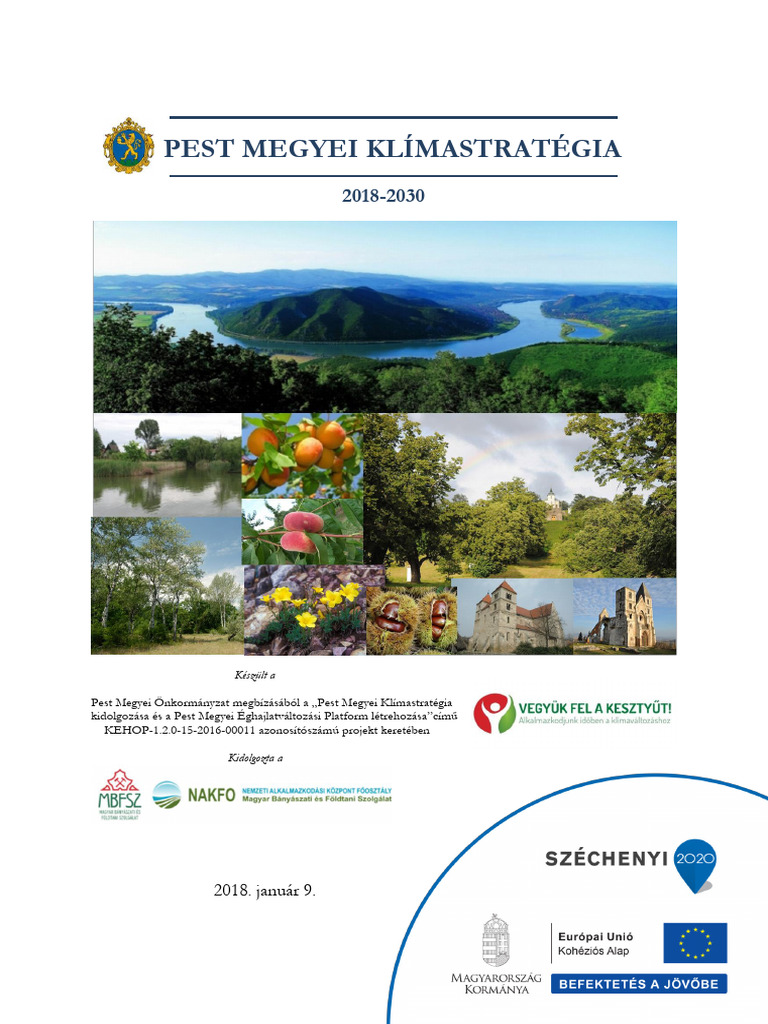 Pest Megyei Klimastrategia 2018-2030 | PDF