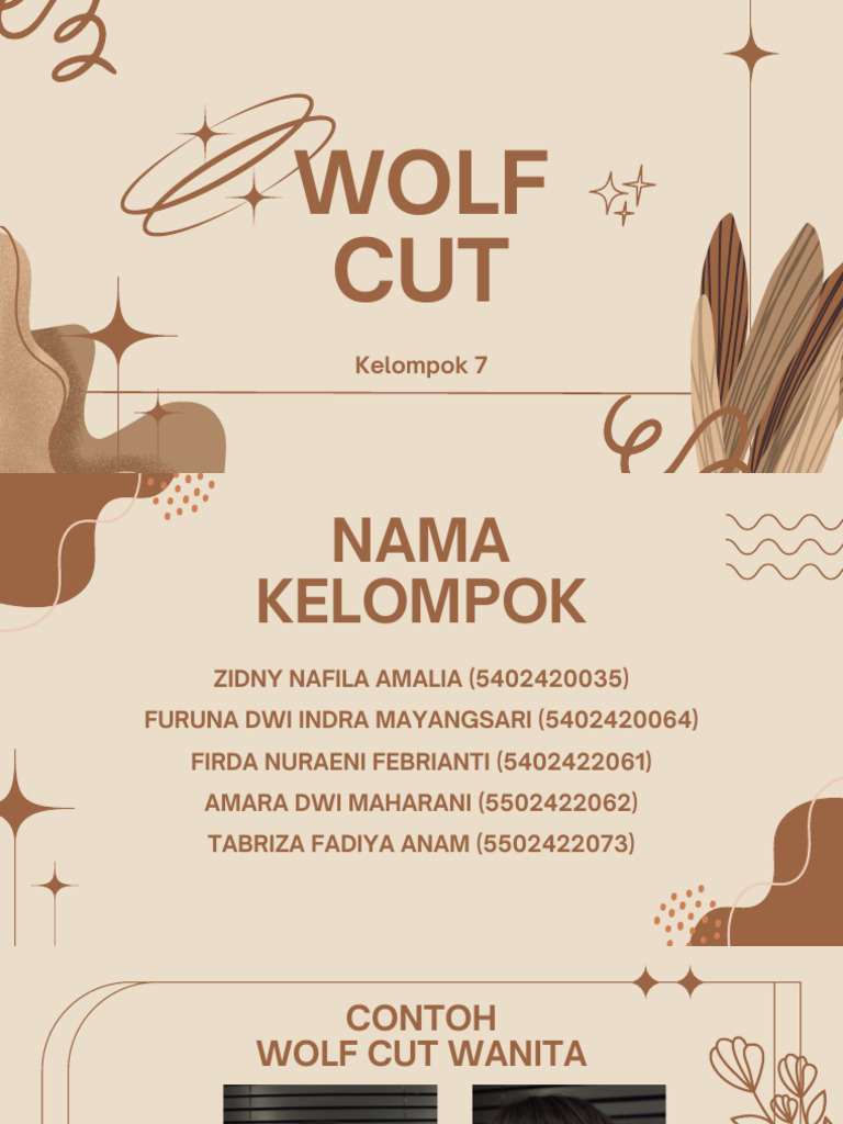 Kelompok 7 Wolf Cut Pdf
