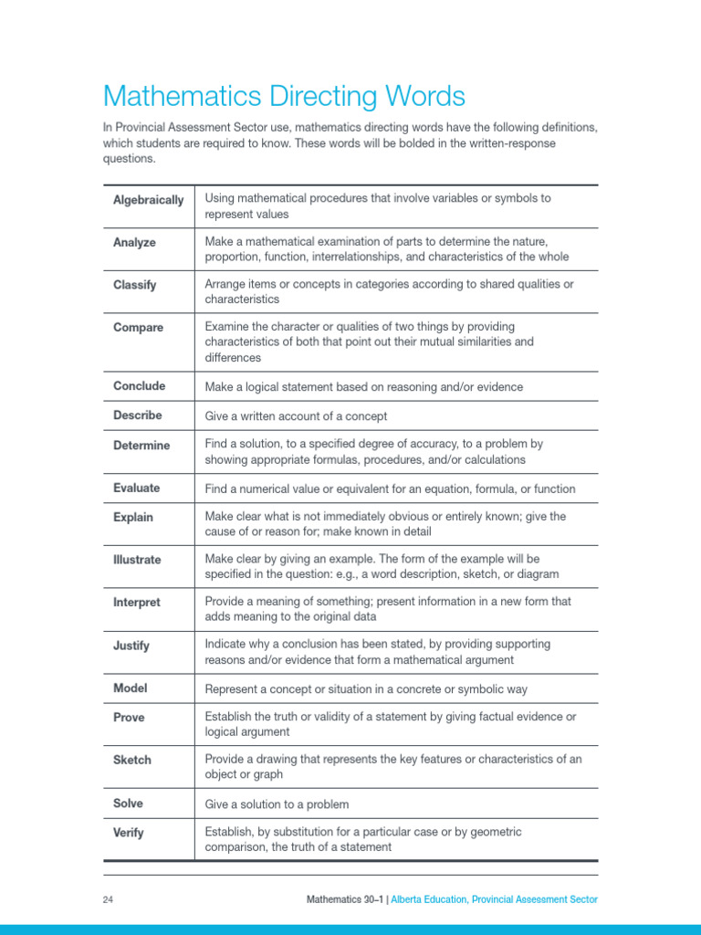Directing Words | Download Free PDF | Mathematics | Reason