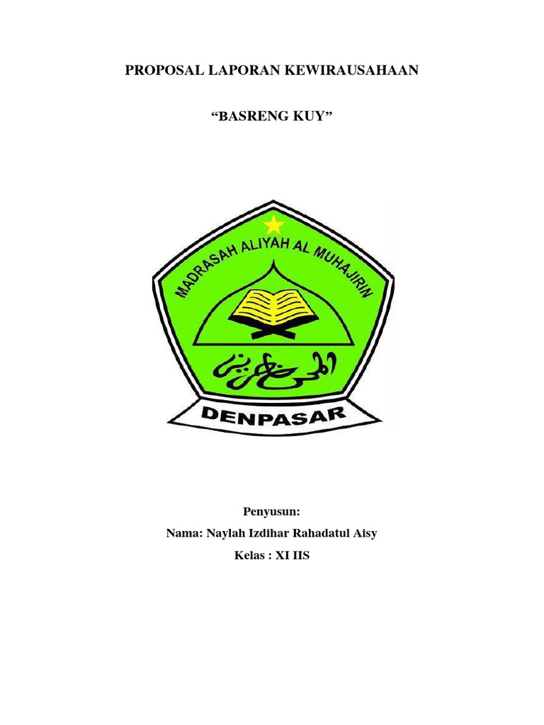 Proposal Usaha Basreng Kuy: Camilan Khas Sunda | PDF