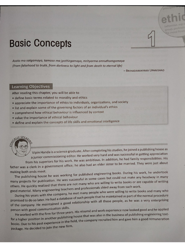 Ethics Basic Concepts 2 Pdf Morality Cognition