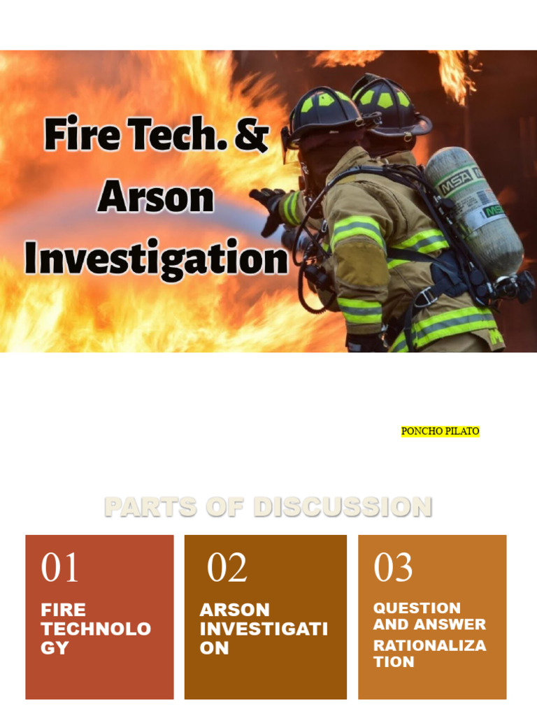 Fire Protection and Arson Investigation | PDF | Fires | Combustion