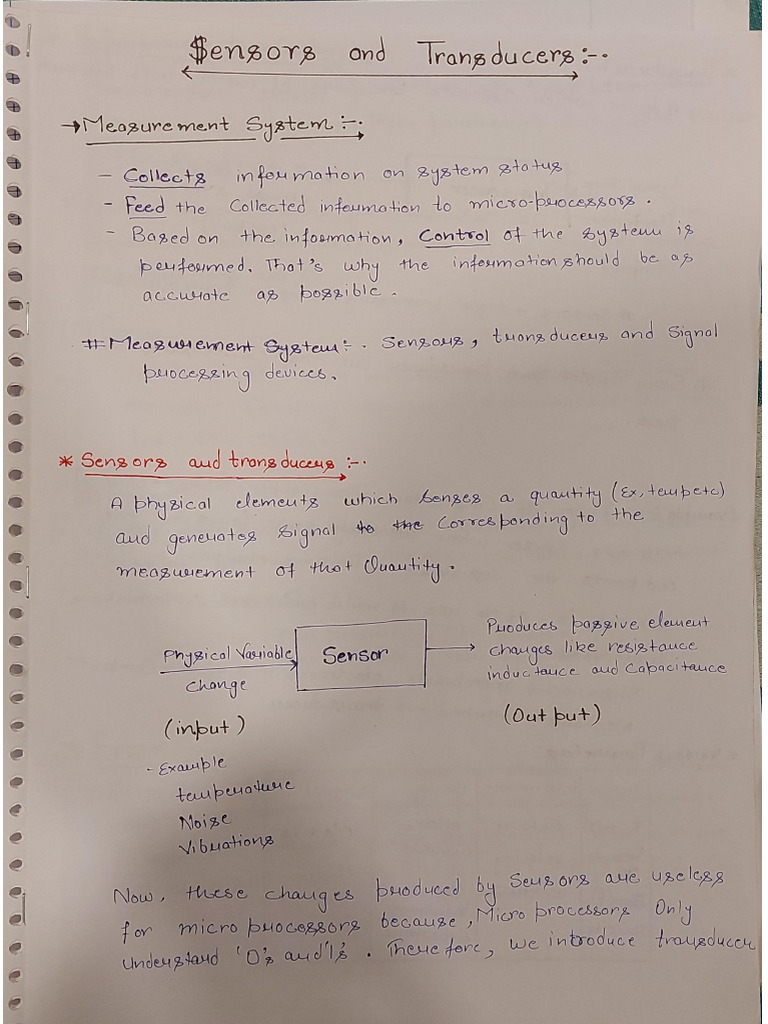Sensors And Transducers Pdf