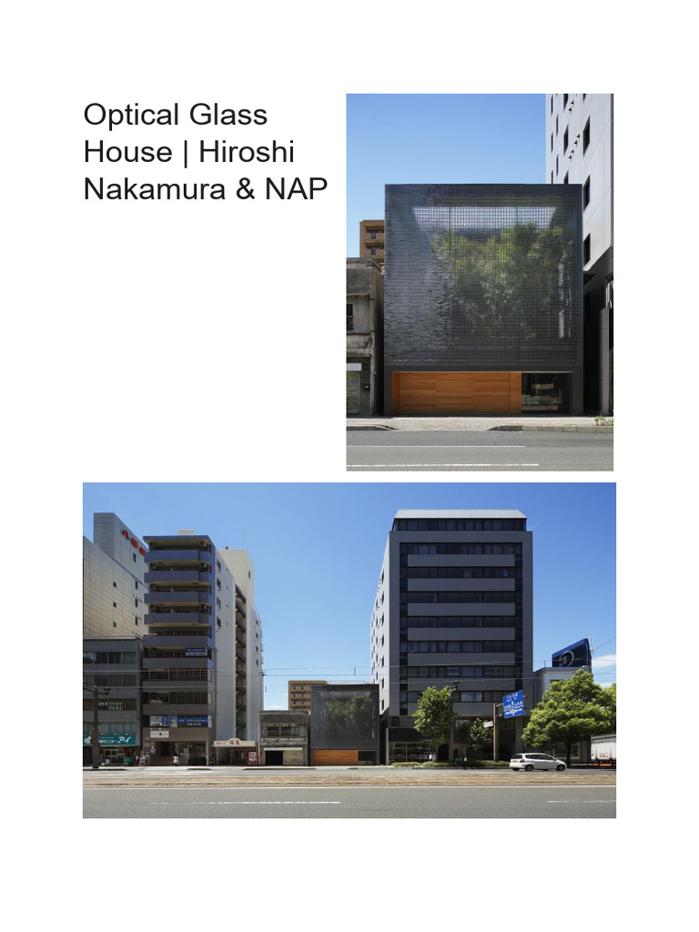 Optical Glass House Design | PDF