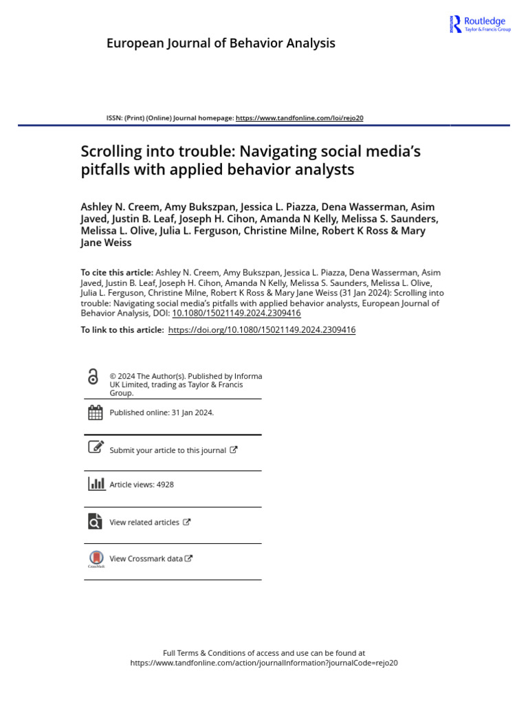 Scrolling Into Trouble Navigating Social Media S Pitfalls With Applied ...