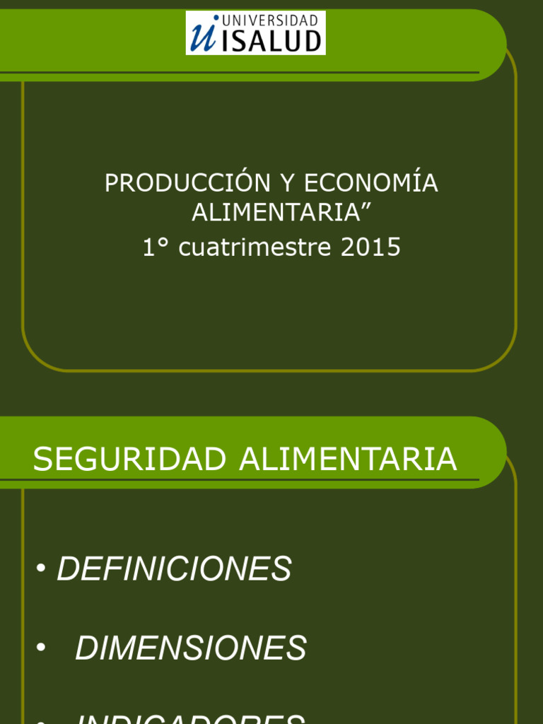 Seguridad Alimentaria | Descargar gratis PDF | Alimentos | Seguridad alimentaria