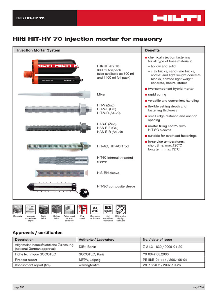 Technical Information ASSET DOC LOC 3997255 | PDF | Brick | Steel