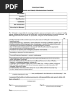 1.7b Stacking - Storage Inspection Checklist | PDF | Fires | Door