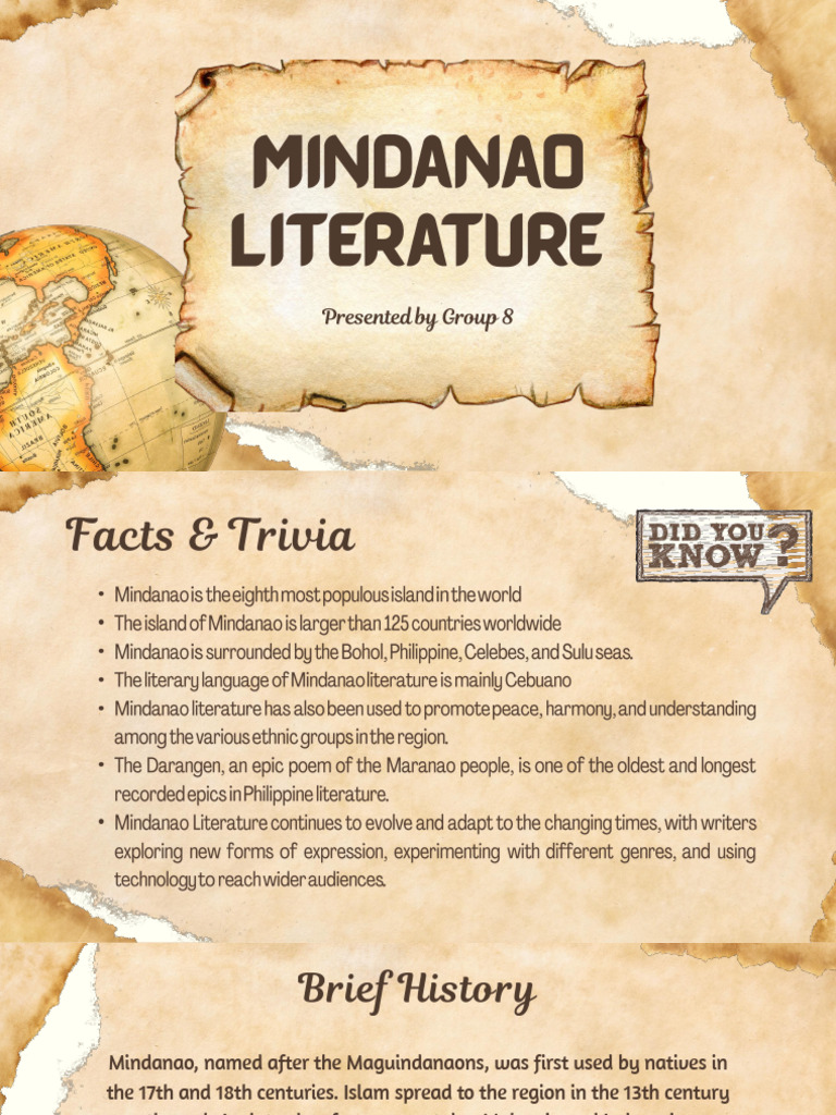 Mindanao Literature | PDF | Mindanao | Southeast Asia