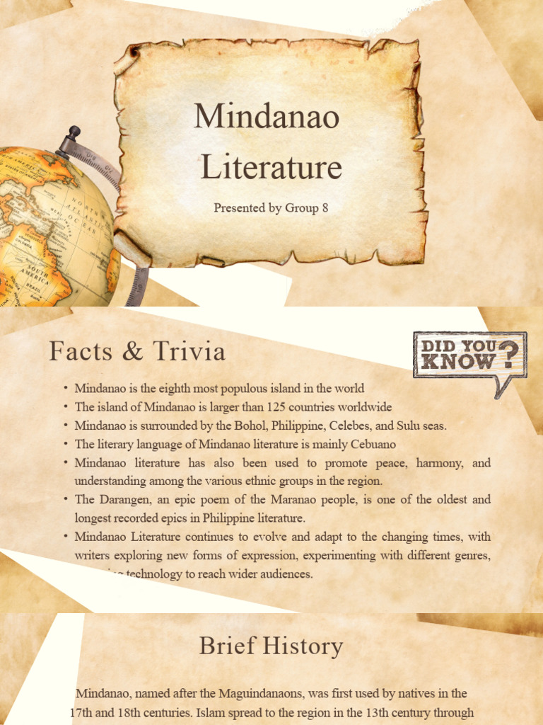 Mindanao Literature | PDF | Mindanao | Philippines
