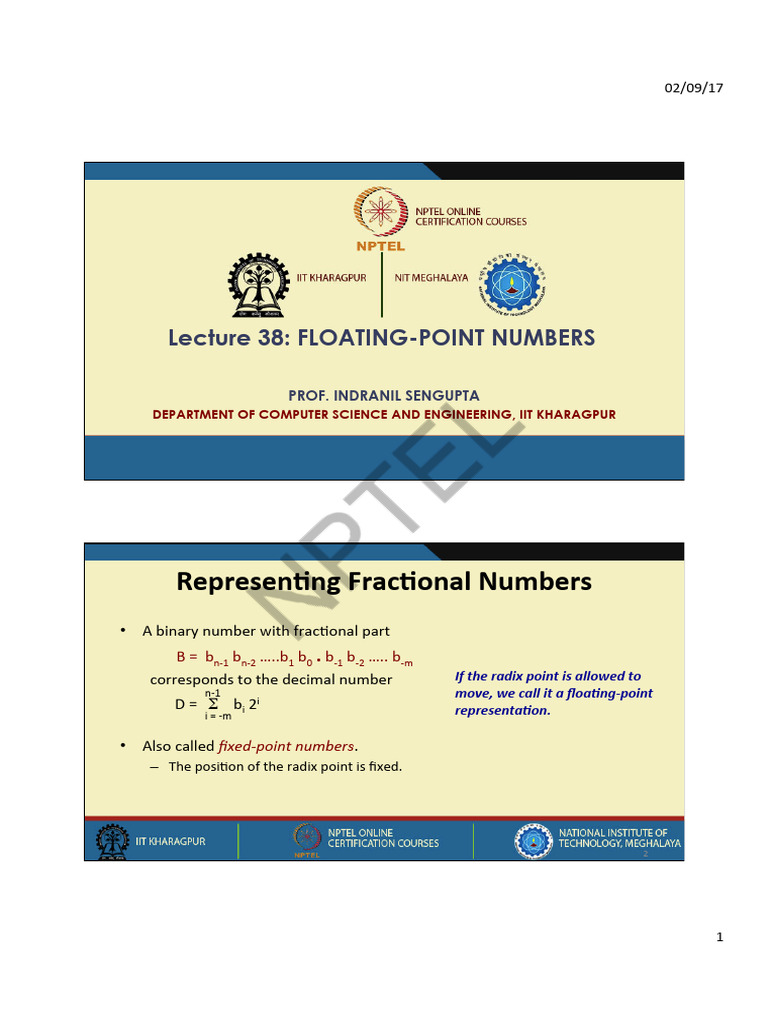 Week8 Slides | PDF | Computer Hardware | Arithmetic