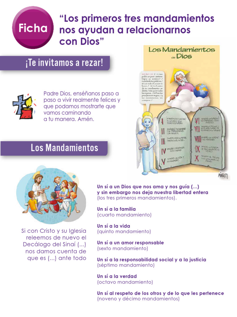 Tema 21 | PDF | Diez Mandamientos | Creencia religiosa y doctrina