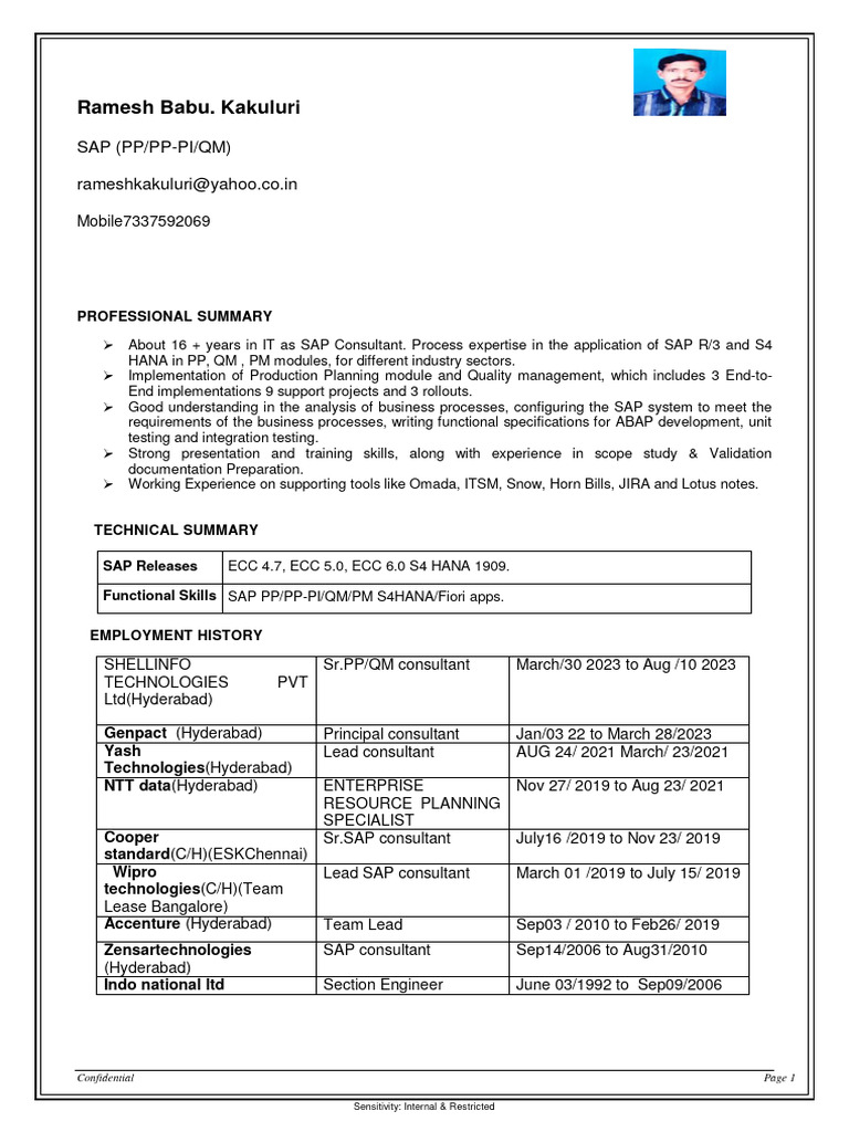 Kakuluri Ramesh Babu | PDF | Business